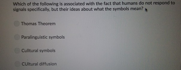 Solved Which of the following is associated with the fact | Chegg.com