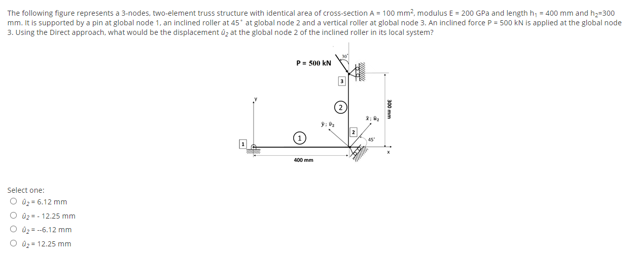 Solved The following figure represents a 3-nodes, | Chegg.com