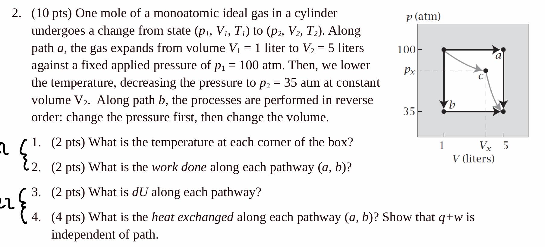 Solved The numbers 1,2,3, and 4 are really parts a, b, c, | Chegg.com