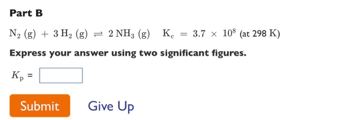 Solved Calculate Kp for each of the following reactions. You | Chegg.com