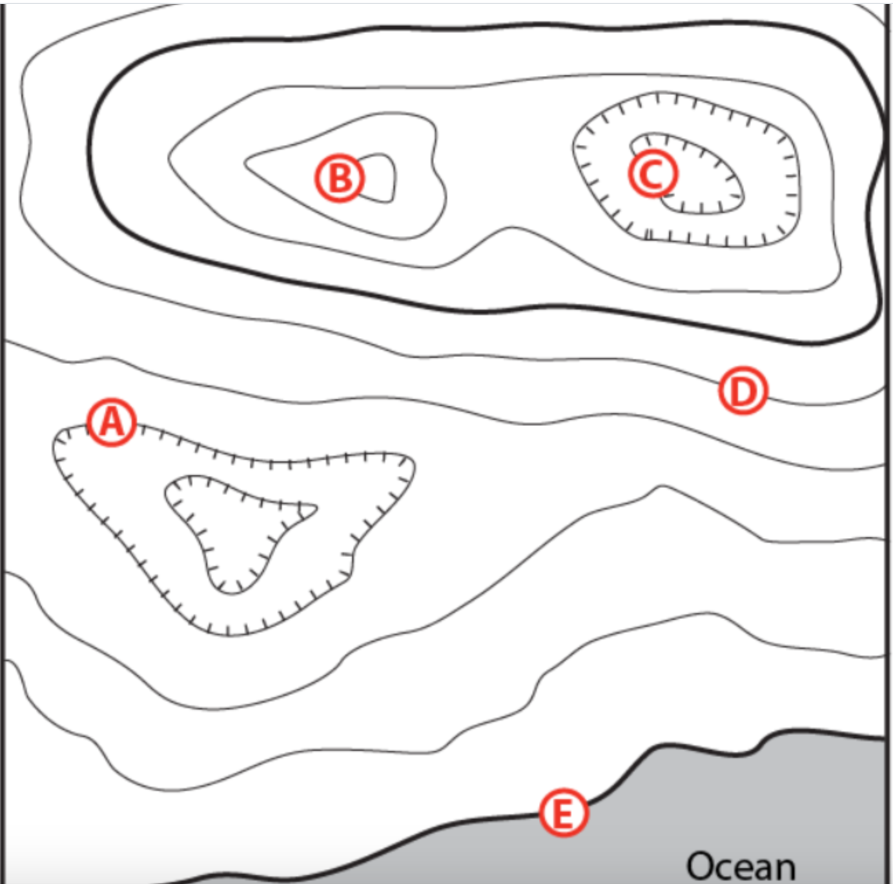 Solved Practice applying the concepts of contours and | Chegg.com