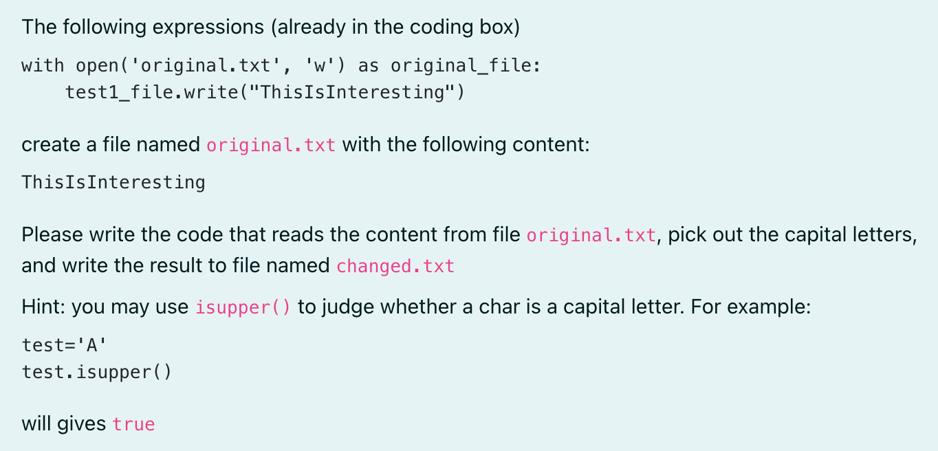 Solved The following expressions (already in the coding box) | Chegg.com