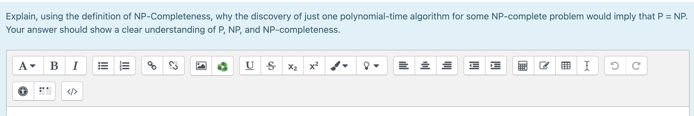 Solved Explain, using the definition of NP-Completeness, why | Chegg.com