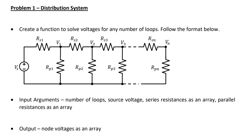 - Create a function to solve voltages for any number | Chegg.com