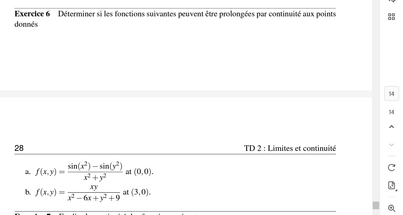 Solved Determine If The Following Functions Can Be Extended