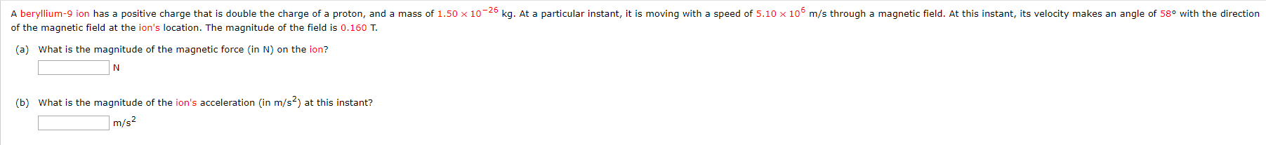Solved A beryllium-9 ion has a positive charge that is | Chegg.com