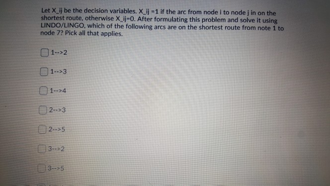 Solved 23. Find the shortest route from node 1 to node 7 in | Chegg.com