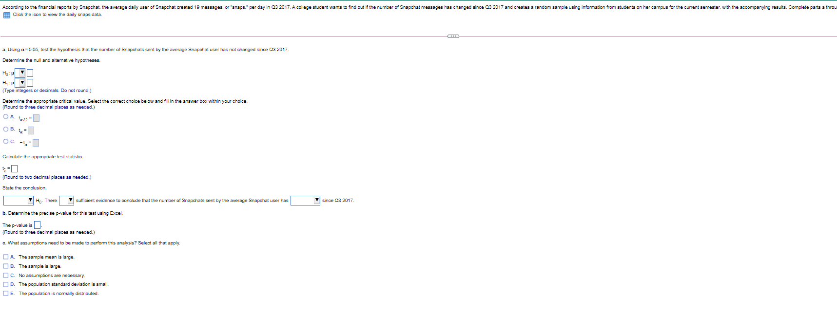 Solved - - X Daily snaps 21 12 21 34 15 15 918 31 5 19 15 32 | Chegg.com