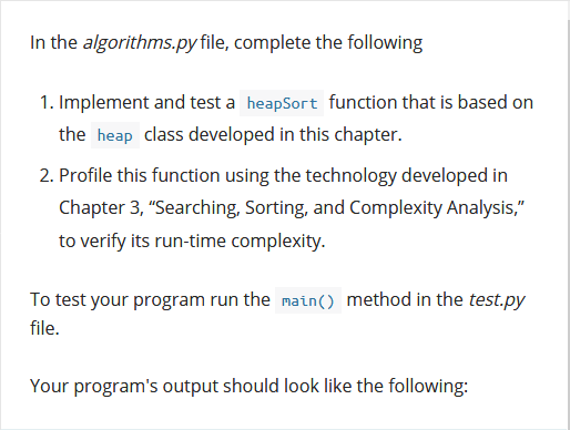Hello! This must be completed in Python. All .py | Chegg.com
