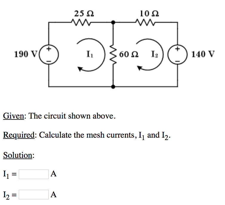 Solved Given: The circuit shown above. Required: Calculate | Chegg.com