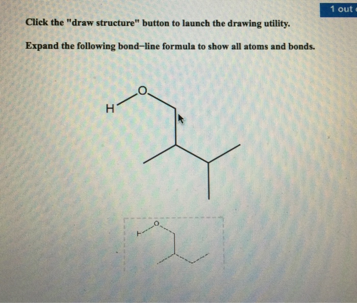 Solved Expand the following bond-line formula to show all | Chegg.com