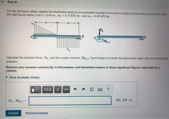 Solved Part D For the left figure below, replace the | Chegg.com