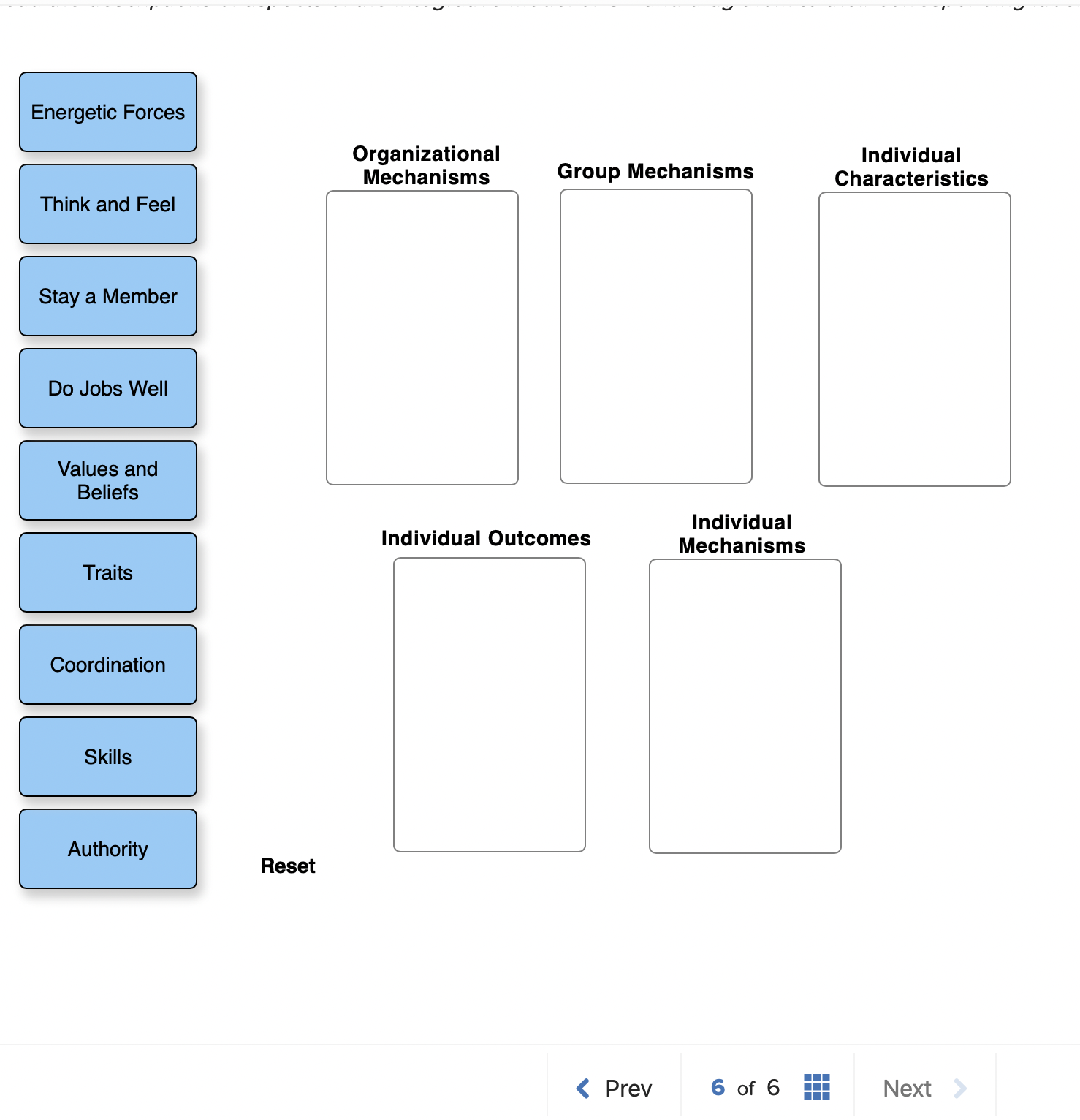 Solved An Integrative Model of OBThis activity is important | Chegg.com