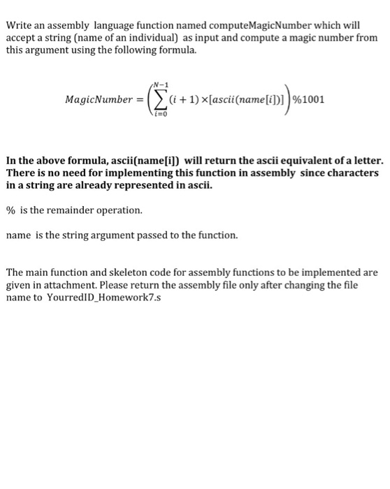 Solved The assembly code has to be written using ARM7 | Chegg.com