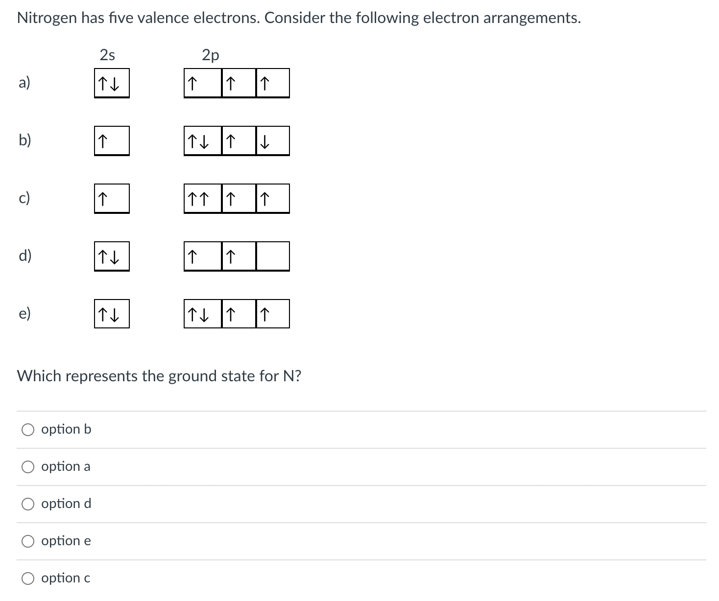 Solved Nitrogen has five valence electrons. Consider the | Chegg.com