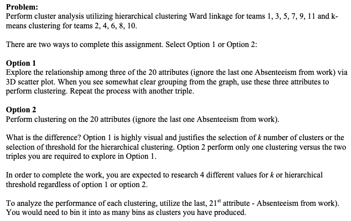 K-means clustering from csv file using python. Can | Chegg.com