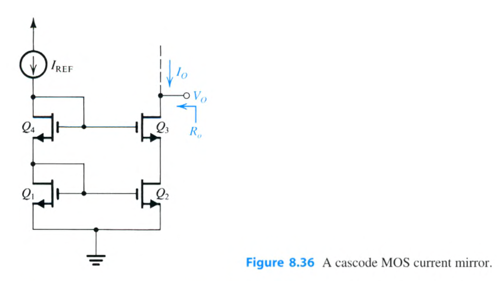 Solved SIM 8.82 A particular cascoded NMOS current mirror, | Chegg.com