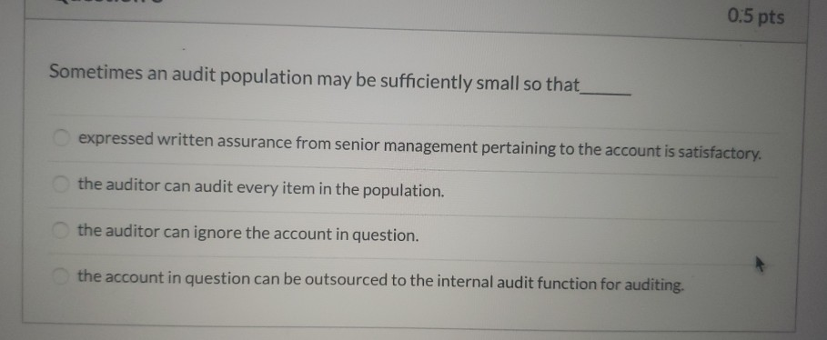 Solved When creating an audit program and designing audit | Chegg.com