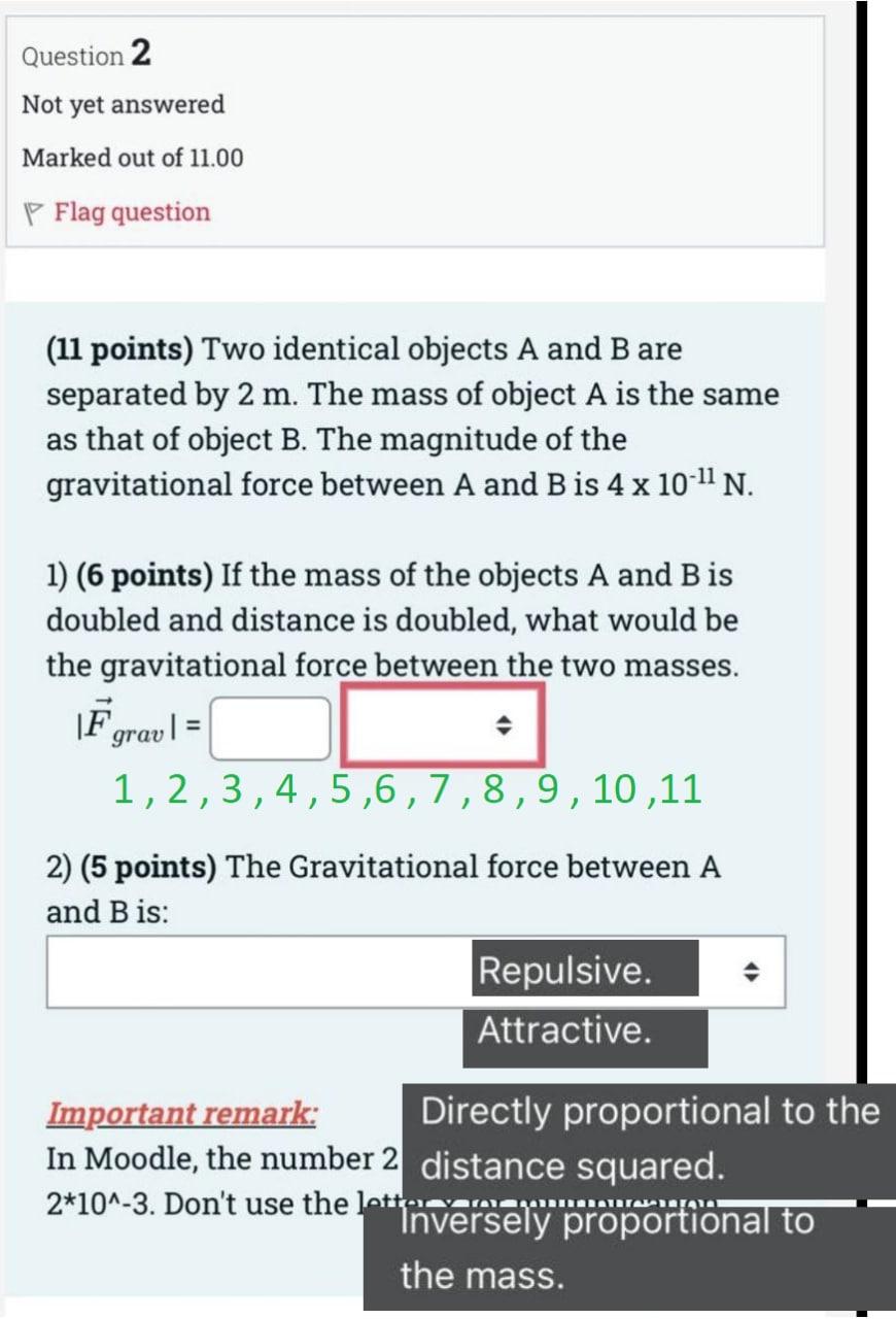 How to enter the final answer on Moodle If the final | Chegg.com