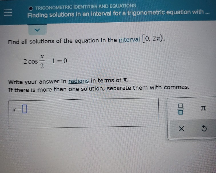 Solved O Trigonometric Identities And Equations Finding