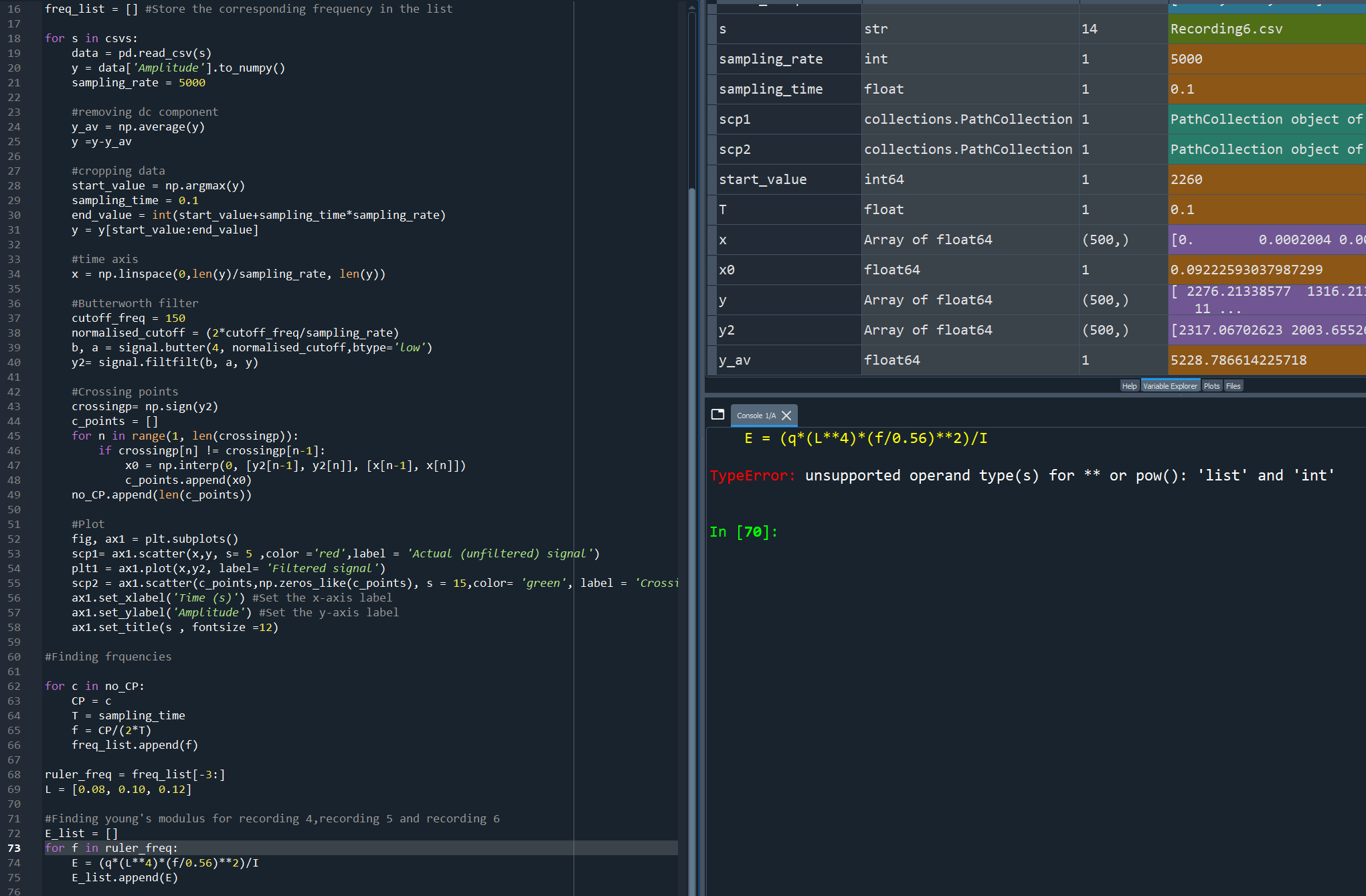 Solved I'm not sure why it is giving me an error, please | Chegg.com