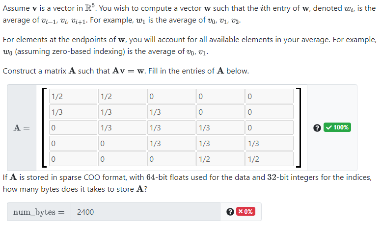 Solved Assume v is a vector in R. You wish to compute a | Chegg.com