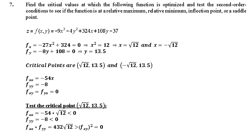 Solved Find the critical values at which the following | Chegg.com