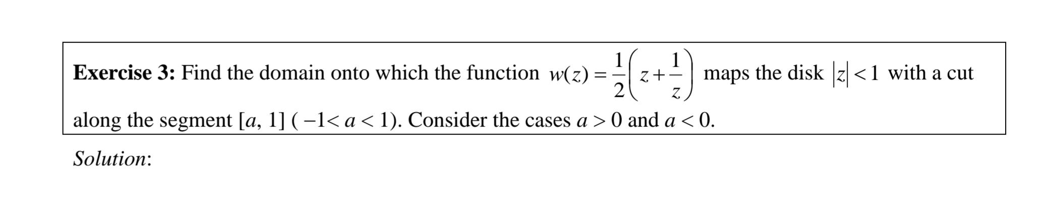 Solved Exercise 3: Find the domain onto which the function | Chegg.com