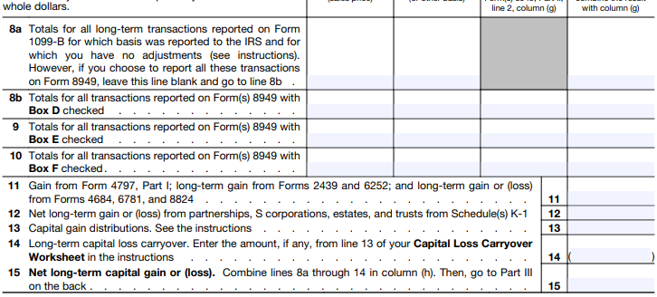 Using Case below please Fill out SCHEDULE D FORM | Chegg.com