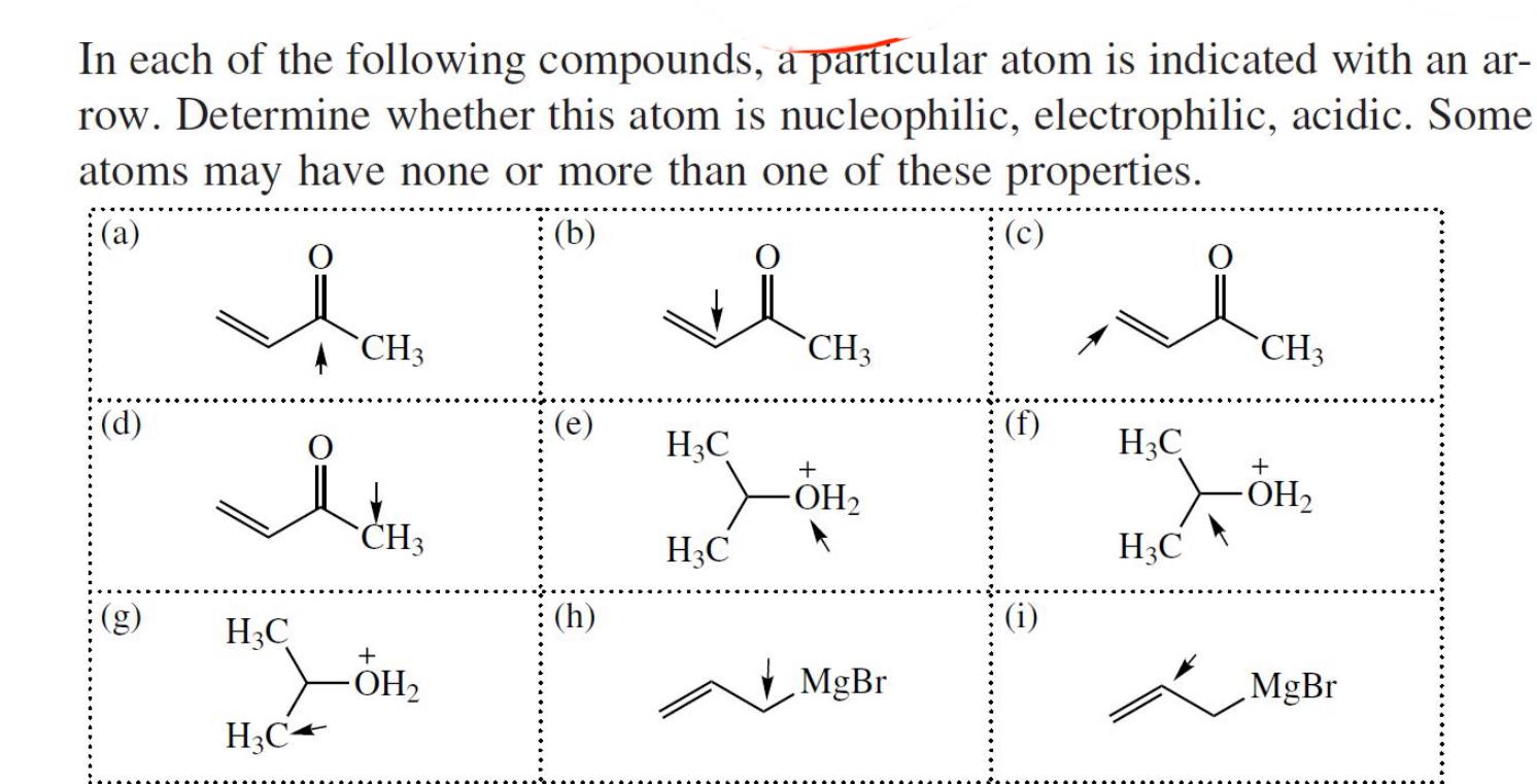Solved In each of the following compounds, a particular atom | Chegg.com