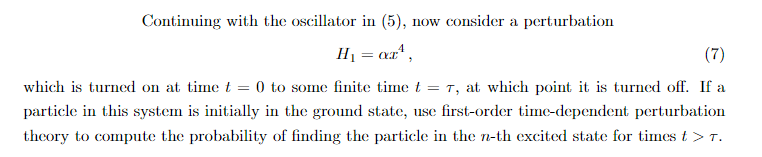 Solved V(1) = ຫມີ? = (5) = Continuing with the oscillator | Chegg.com