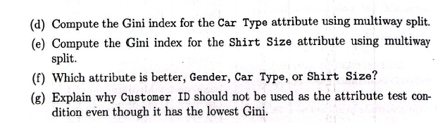 Solved Table 3.5. Data set for Exercise 2. | Chegg.com