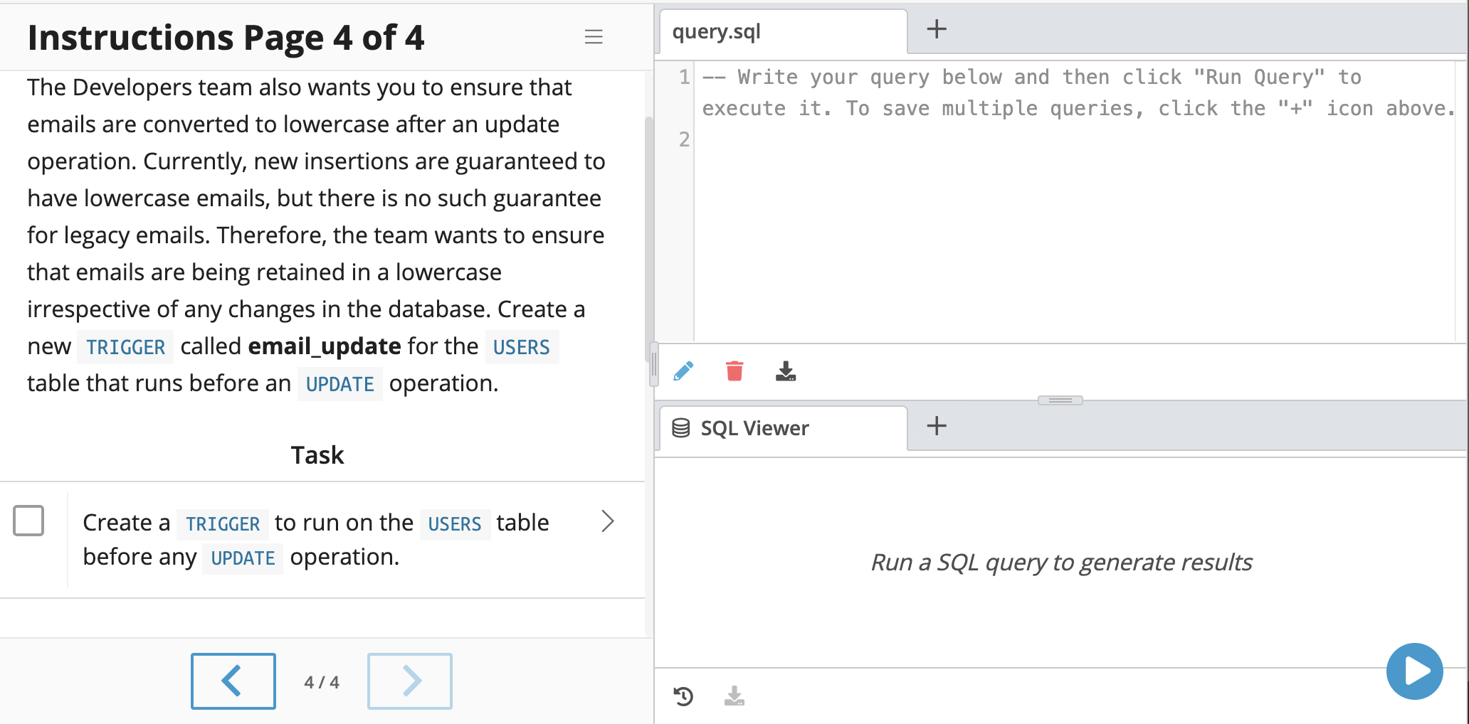 Solved Query sql 1 Write Your Query Below And Then Click Chegg