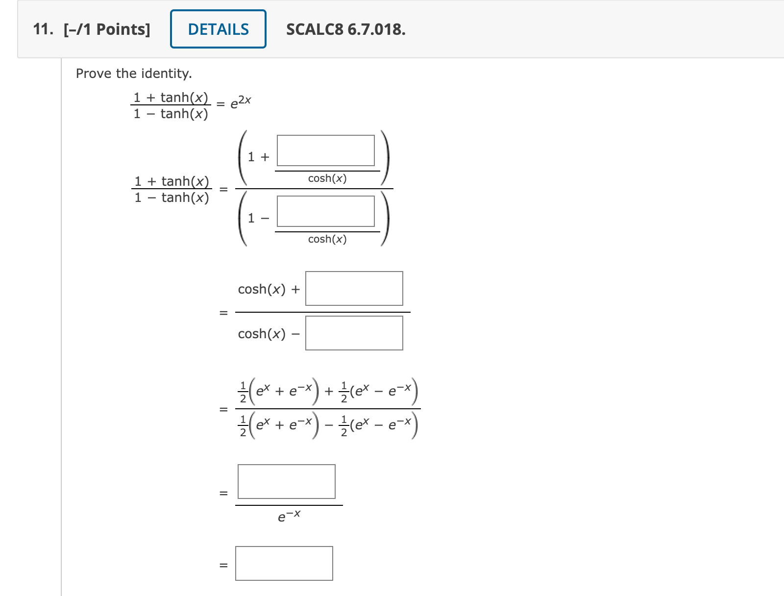 Solved Prove the identity. | Chegg.com