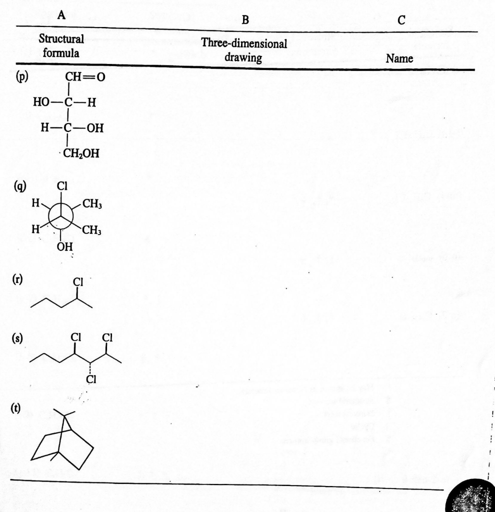 Solved EXPERIMENT 10 135 A B с D Structural formula | Chegg.com
