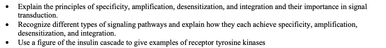 Solved - Explain the principles of specificity, | Chegg.com