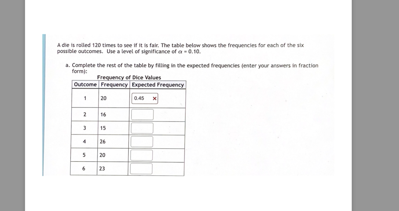 Solved The test-statistic for this data =? AND What is the | Chegg.com