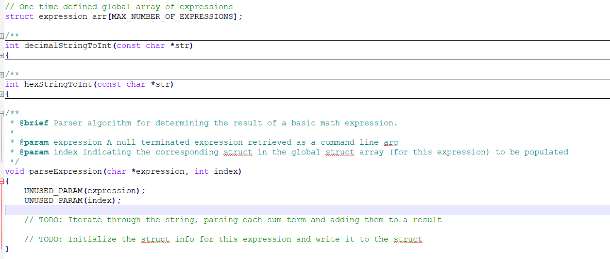 @brief Parser algorithm for determining the | Chegg.com