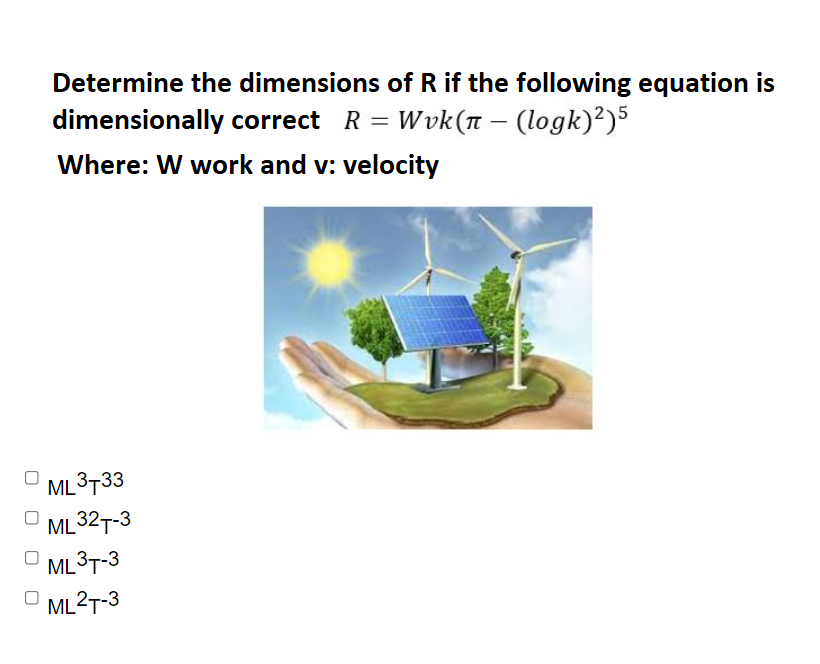 Solved Determine the dimensions of R if the following | Chegg.com