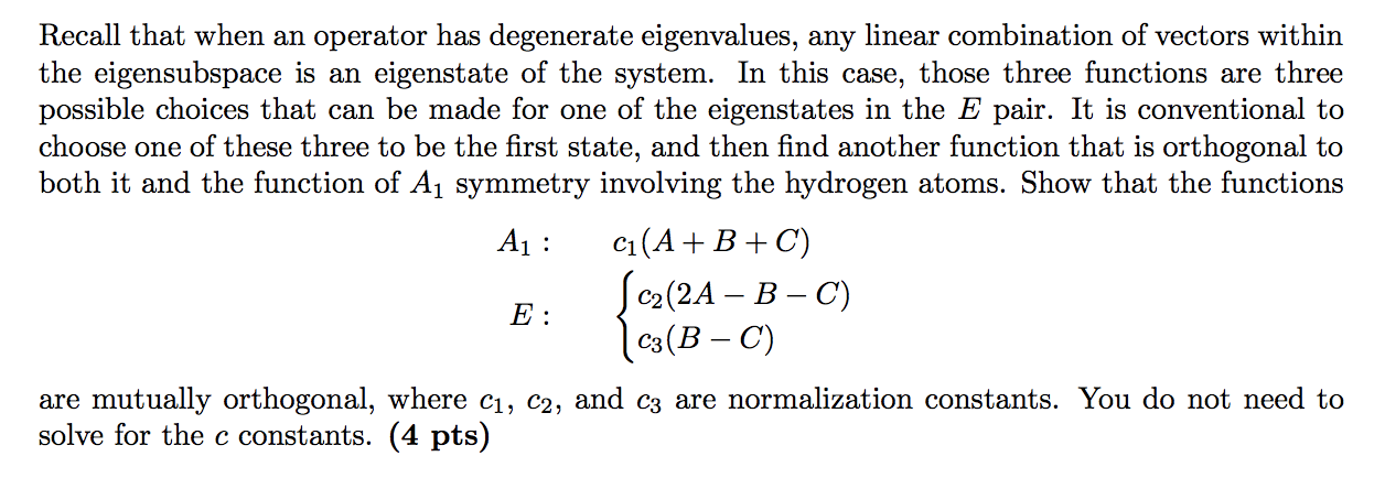 1 Symmetry Adapted Linear Combinations Of Atomic