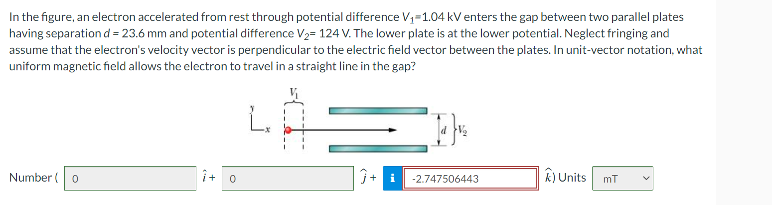Solved In the figure, an electron accelerated from rest | Chegg.com