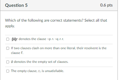 Solved Which of the following are correct statements? Select | Chegg.com