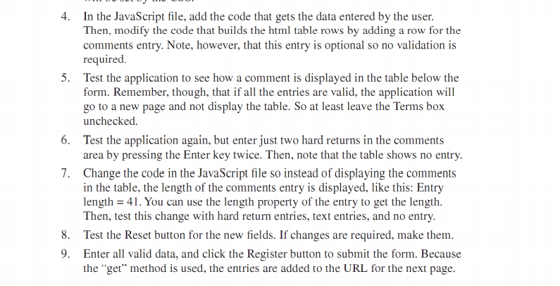 174 Section 1 Get off to a fast start with JavaScript | Chegg.com