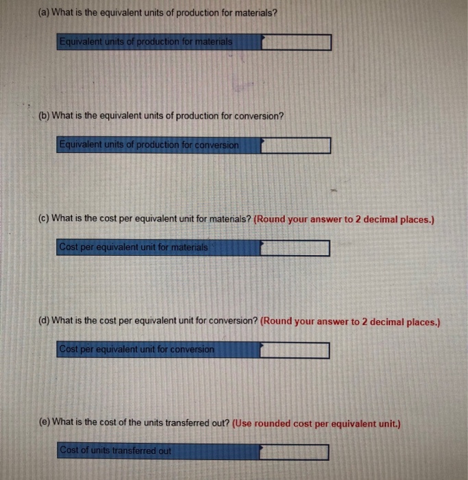 Solved 3 Data 4 Beginning work in process inventory: 5 Units | Chegg.com