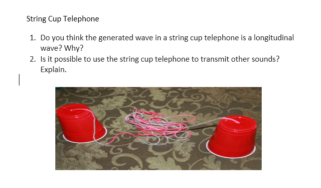 Solved String Cup Telephone 1. Do you think the generated | Chegg.com