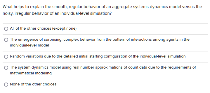 Solved What helps to explain the smooth, regular behavior of | Chegg.com