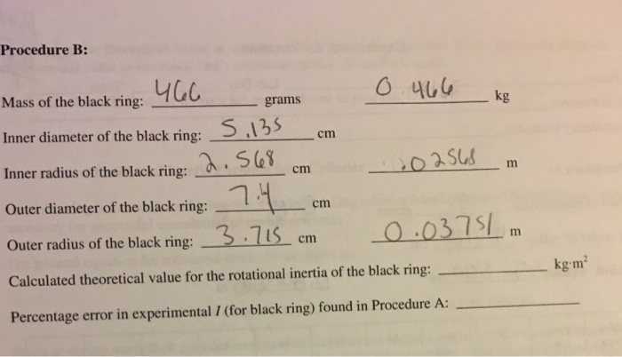 Solved Experiment 6. Rotational Motion Purpose To examine | Chegg.com