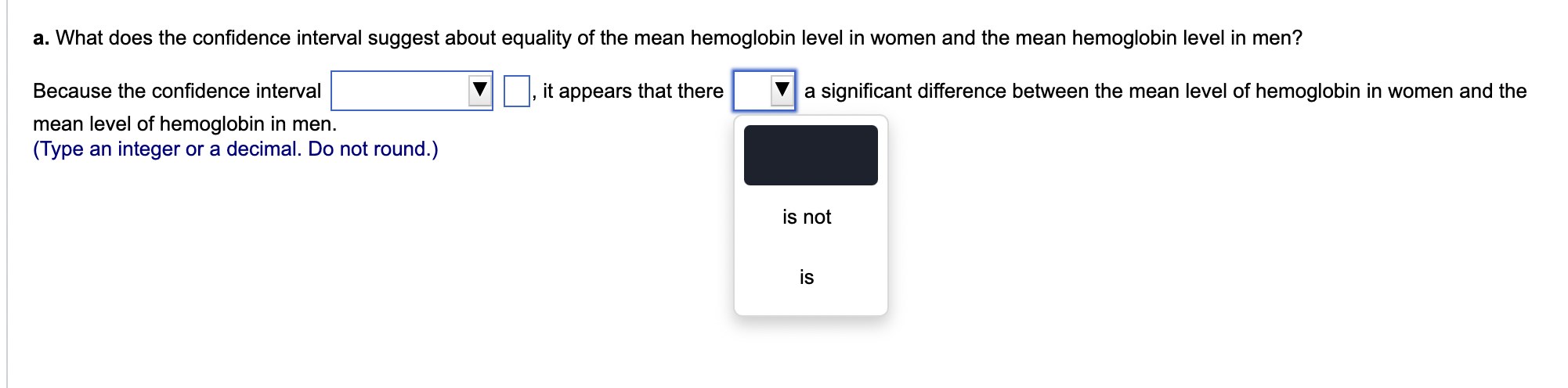 Solved Large samples of women and men are obtained, and the | Chegg.com