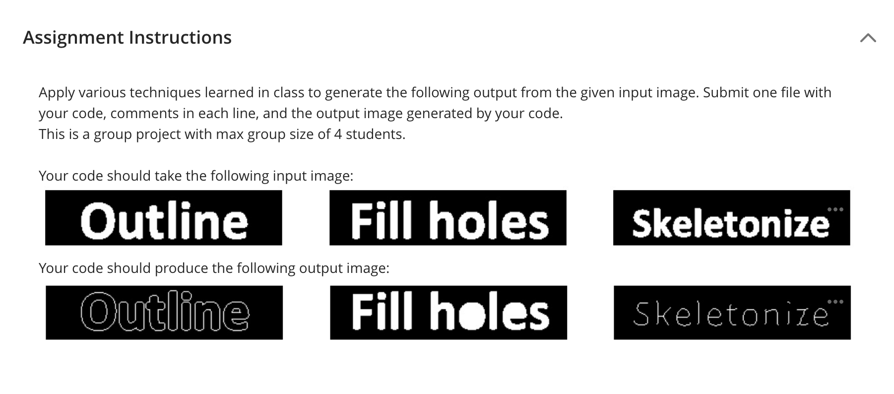 Solved Assignment InstructionsApply various techniques | Chegg.com