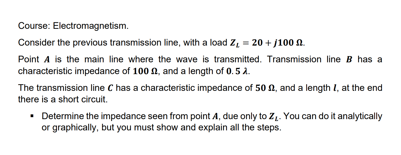 Solved It must show all the procedures in detail, indicating | Chegg.com